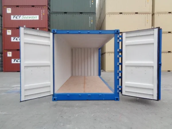 20ft Open Side / Full Side Access Container - metalHaus Containers llc